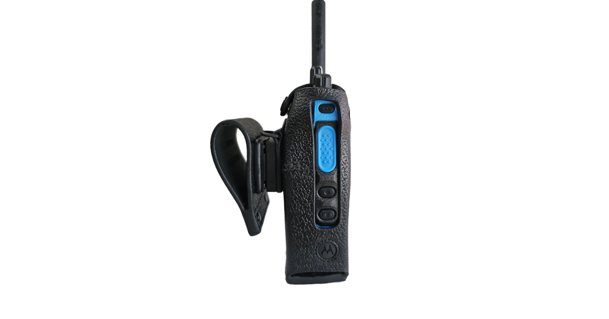 MOTOTRBO R7Ex Hard Leather Carry Case, 2.5” Fixed Belt Loop For Full ...