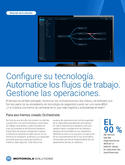 Safety Reimagined with Orchestrate - Motorola Solutions EMEA