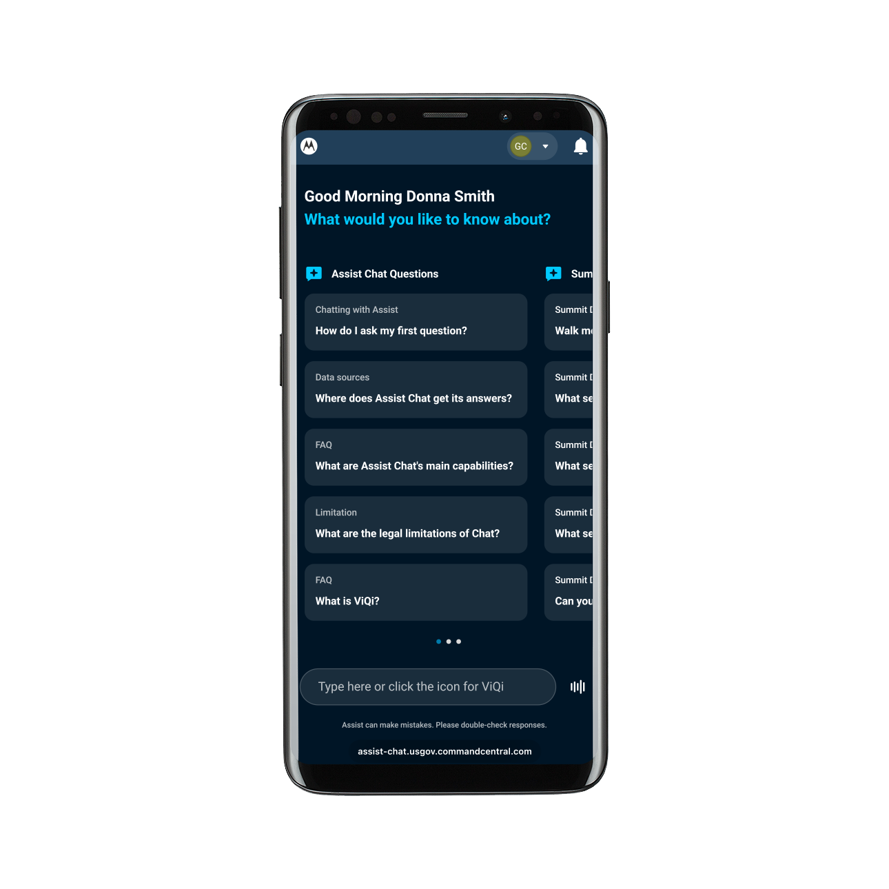 Assist Chat - Motorola solutions