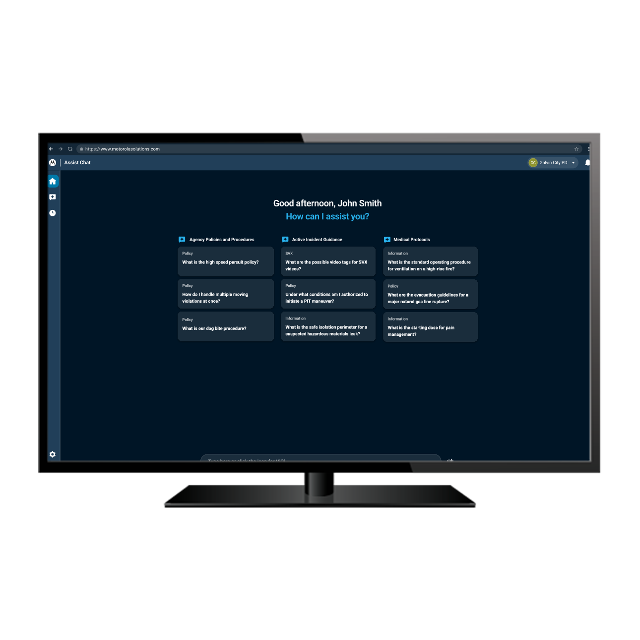 Assist Chat - Motorola solutions