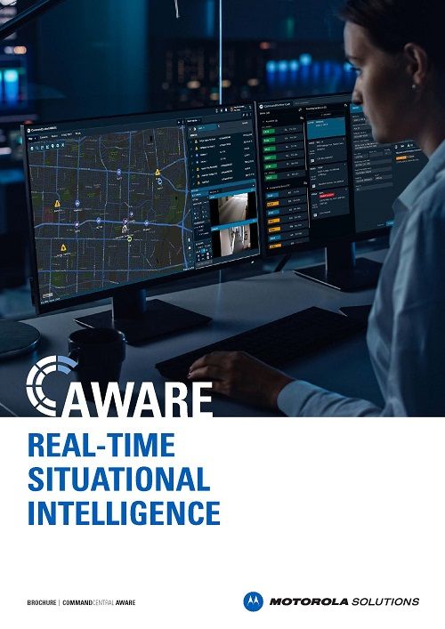 Common Operating Picture - CommandCenter Aware - Motorola Solutions - ANZ