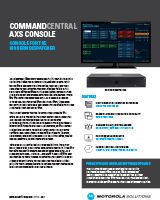 CommandCentral AXS Dispatch Console - Motorola Solutions