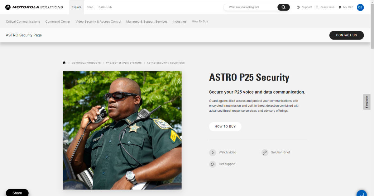 ASTRO Security Solutions - Motorola Solutions