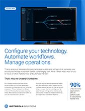 Safety Reimagined with Orchestrate - Motorola Solutions EMEA