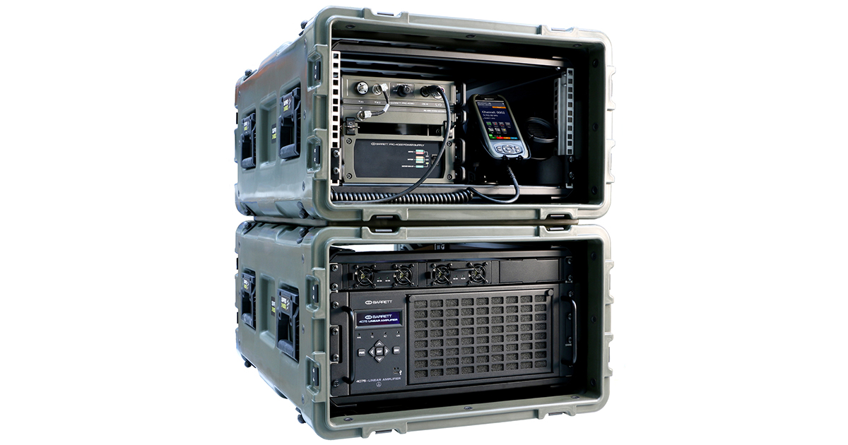 Barrett PRC-4075 500 W HF Transmitter - Motorola Solutions EMEA